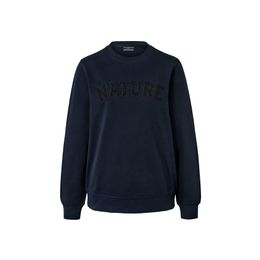 Tchibo - Sweatshirt mit Wording - Damen - Gr. M - dunkelblau
