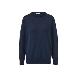 Tchibo - Pullover aus Merinowolle - Damen - Gr. M - dunkelblau