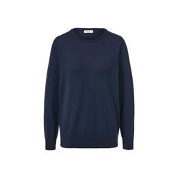 Tchibo - Pullover aus Merinowolle - Damen - Gr. M - dunkelblau