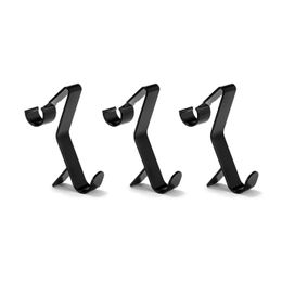 Tchibo - 3 Clip-Haken - schwarz