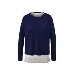 Tchibo - 2-in-1-Sportshirt - Damen - Gr. XXL - hellgrau