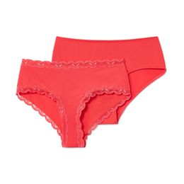 Tchibo - 2 Hipster - Damen - Gr. XL - rot