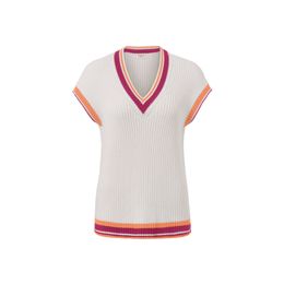 Tchibo - Strick-Pullunder - Damen - Gr. S - dunkelrosa