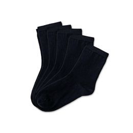 Tchibo - 5 Paar Socken - Damen - Gr. 39-42 - schwarz