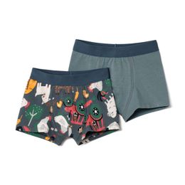 Tchibo - 2 Jungen-Slipboxer - Jungen - Gr. 98/104 - blau