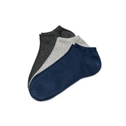 Tchibo - 3 Paar Sneakersocken - Herren - Gr. 41-43 - dunkelblau