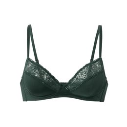 Tchibo - Soft-BH - Damen - Gr. 75C - dunkelgrün