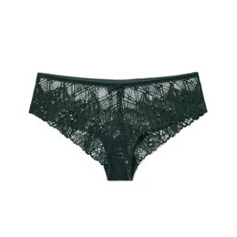 Tchibo - Spitzenpanty - Damen - Gr. S - dunkelgrün