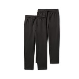 Tchibo - 2 Kinder-Sporthosen - Herren - Gr. 134/140 - schwarz