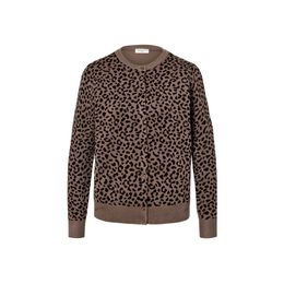 Tchibo - Bedruckter Feinstrick-Cardigan - Damen - Gr. S - schwarz/print