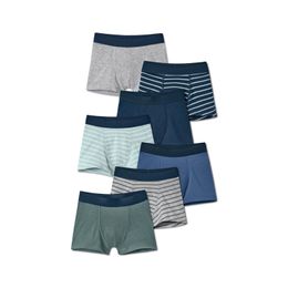 Tchibo - 7 Jungen-Slipboxer - Jungen - Gr. 122/128 - dunkelblau/gestreift