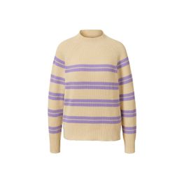 Tchibo - Gestreifter Strickpullover - Damen - Gr. L - lila/gestreift