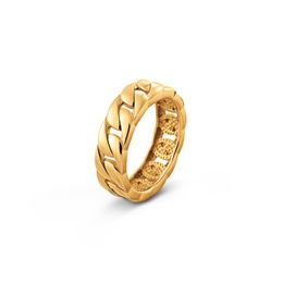 Tchibo - Ring - Damen - Gr. 20 - gold