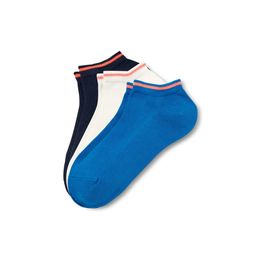 Tchibo - 3 Paar Sneakersocken - Kinder - Gr. 31-34 - dunkelblau