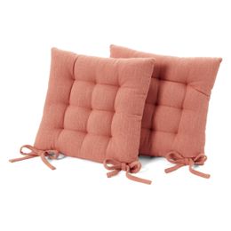 Tchibo - 2 Sitzkissen - apricot