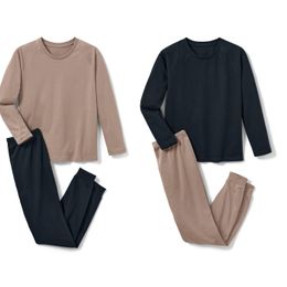 Tchibo - 2 Kinder-Pyjamas - Gr. 122/128 - dunkelblau