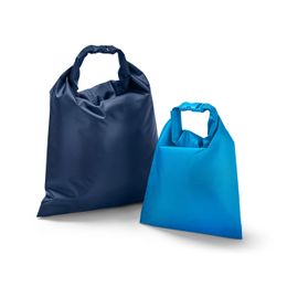 Tchibo - 2 wasserfeste Packsäcke - dunkelblau