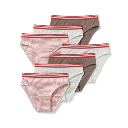 Tchibo - 7 M&auml;dchen-Slips - M&auml;dchen - Gr. 146/152 - orange