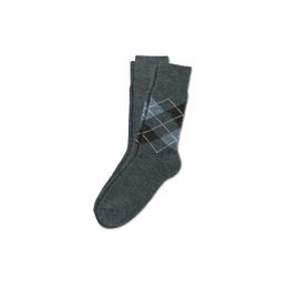 Tchibo - 2 Paar Socken - Herren - Gr. 44-46 - dunkelgrau