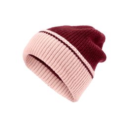 Tchibo - Strickm&uuml;tze - dunkelrot