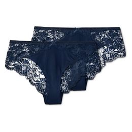 Tchibo - 2 Brazilslips - Damen - Gr. S - dunkelblau
