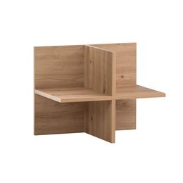 Tchibo - Regalkreuz &raquo;Aino&laquo; - 47,5x33x38,5cm - braun - Holz / Metall