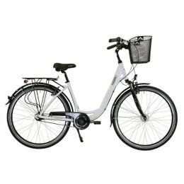 Hawk Bikes Fahrrad »City Wave Deluxe Plus« - weiß