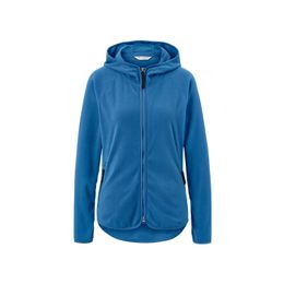 Tchibo - Kapuzen-Fleecejacke - Damen - Gr. L - blau
