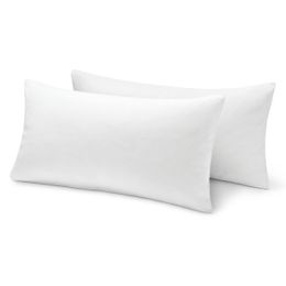 Tchibo - 2 Jersey-Kopfkissenbez&uuml;ge - creme