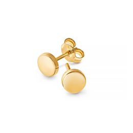 Tchibo - 585 Gold Ohrstecker Classic - gold