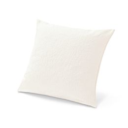 Tchibo - Dekokissen-Bezug mit Jacquard-Webung - beige