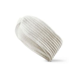 Tchibo - Strickstirnband mit Knotendetail - wei&szlig;