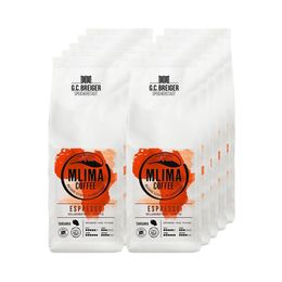 Tchibo - Mlima Coffee - Espresso - 10x 500 g Ganze Bohne - Intensit&auml;t: 5/6