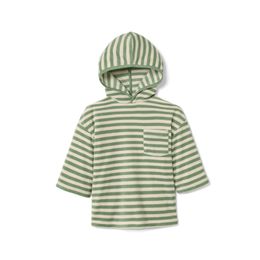 Tchibo - Kinder-Frottier-Shirt - Gr. 98/104 - beige/gestreift
