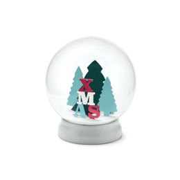 Tchibo - LED-Outdoor-Schneekugel - schwarz
