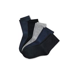 Tchibo - 5 Paar Kinder-Socken - Kinder - Gr. 31-34 - dunkelblau