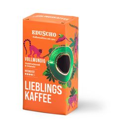 EDUSCHO Lieblingskaffee Aromatisch - 12 x 500 g Gemahlen - Intensit&auml;t: 4/5