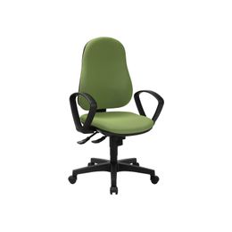 Topstar Stuhl »Support SY« - 60x80x38cm - grün - Polyester / Kunststoff / Holz