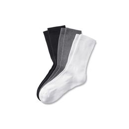 Tchibo - 3 Paar Sportsocken - Unisex - Gr. 43-46 - schwarz