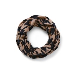 Tchibo - Bedruckter Fleece-Loop - schwarz