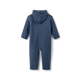 Tchibo - Baby-Walkoverall mit Merinowolle - Herren - Gr. 98/104 - blau