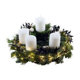 Tchibo - Adventskranz - schwarz