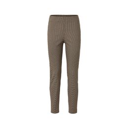 Tchibo - Stretchhose mit Hahnentritt-Jacquard - Damen - Gr. 50 - schwarz/jacquard