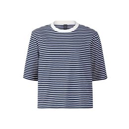 Tchibo - Gestreiftes T-Shirt - Damen - Gr. L - dunkelblau/gestreift