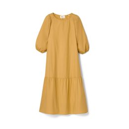 Nah/Studio Kleid - Bio-Baumwolle - Gr. 42 - gelb