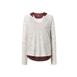 Tchibo - 2-in-1-Sportshirt - Damen - Gr. L - dunkelrot