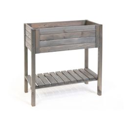 Tchibo - Hochbeet ca. 79 x 79 x 39 cm - 79x39x79cm - grau - Holz