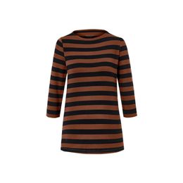 Tchibo - Shirt mit 3/4-Arm - Damen - Gr. XXL - schwarz/gestreift