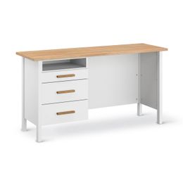 Tchibo - Schreibtisch &raquo;Fargo&laquo; - 149x50x75cm - braun - Holz