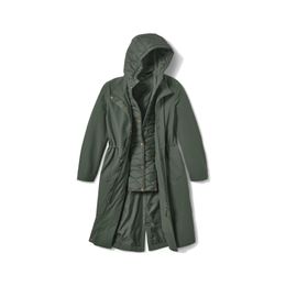 Tchibo - 2-in-1-Outdoorparka - Damen - Gr. 36 - khaki